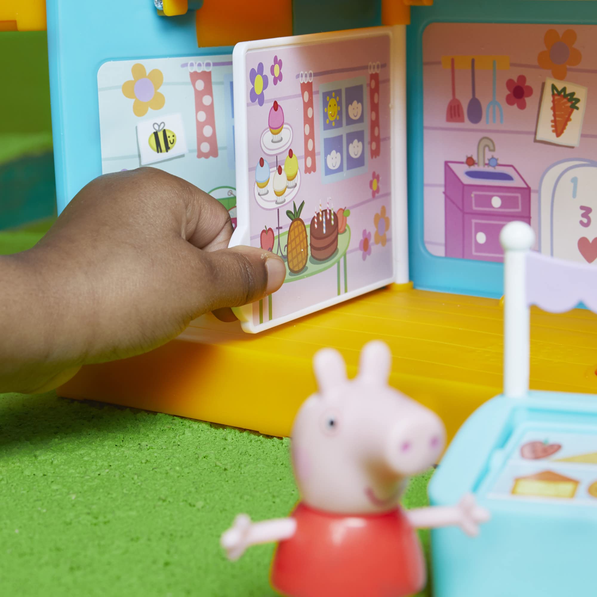 Peppa Pig Club Kids-Only Playset Preschool Toy; Sound Effects; Includes 2 Figures, 7 Accessories; Ages 3 and Up