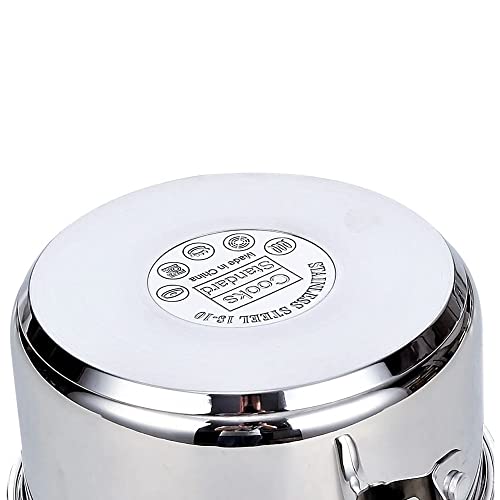 Cooks Standard Classic Stainless Steel SaucePan/Sauce Pan 2-QT with Glass Lid