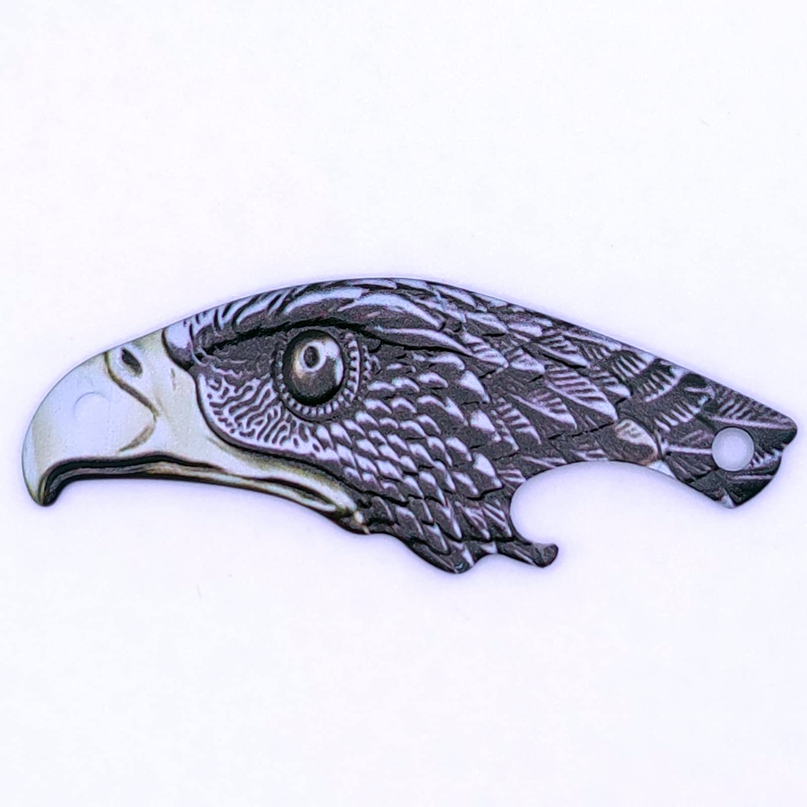 Creative Eagle Head Bottle Opener, Stainless Steel Beer Bottle Opener, Beer Gifts for Men, Husband, Dad, Boyfriend, Can be Used as a Pendant