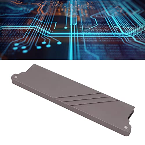 Cooling SSD, 1:1 Precise Alignment SSD Heat Sink MG Aluminum Alloy Shell for PC for Office