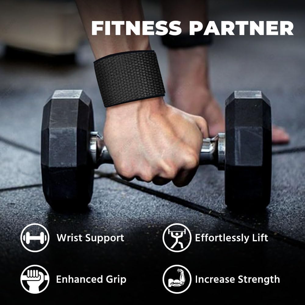 Lifting Straps, Weightlifting Straps, Deadlift Straps with Padded Neoprene for Power Lifting, Bodybuilding, Gym Workout, Strength Training & Fitness Workout,Powerlifting, Resistance - Dark Green