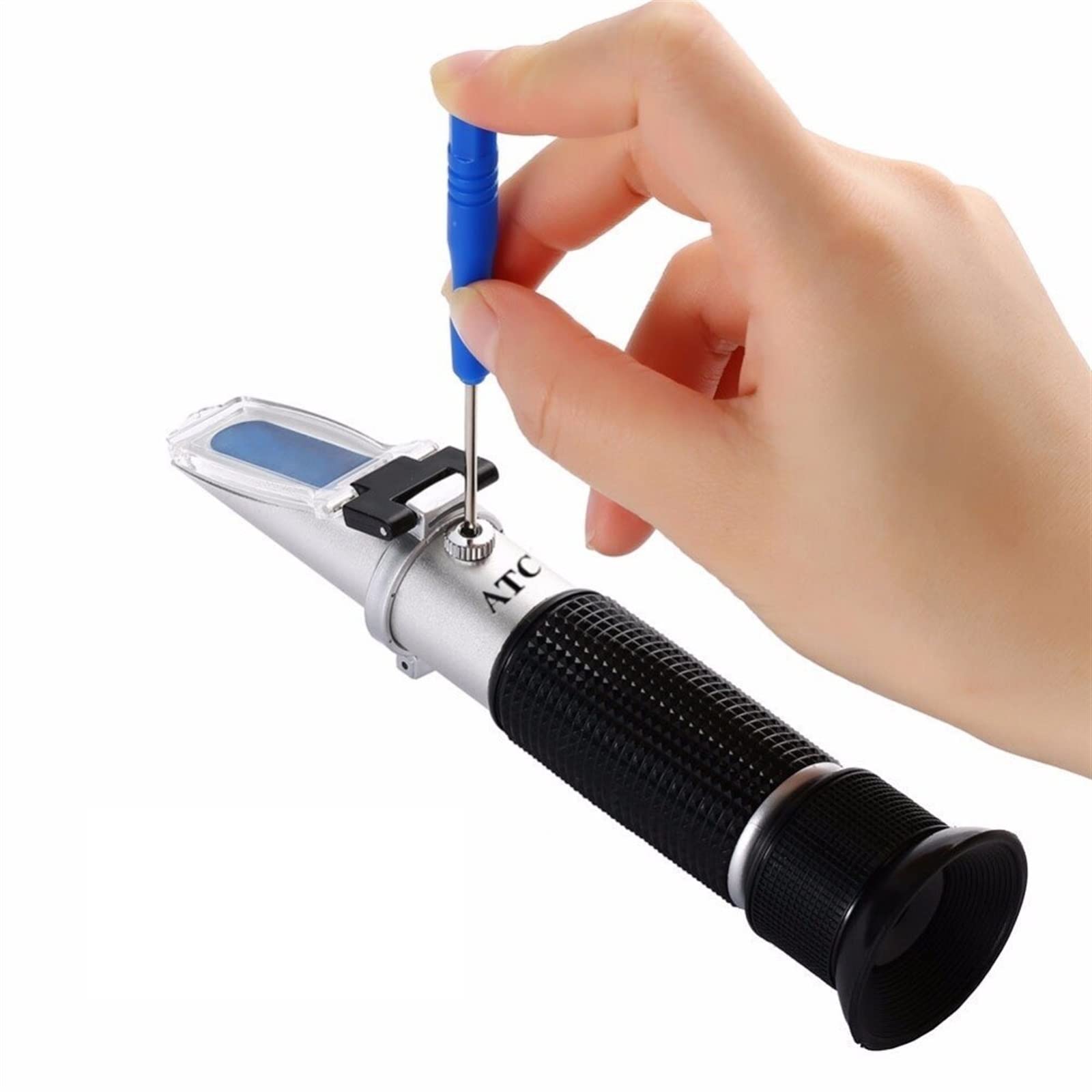 Digital Tester Brix Refractometer for Brix Sugar Beer 0-18% Brix Refractometer ATC Refractometer Optical Test Meter