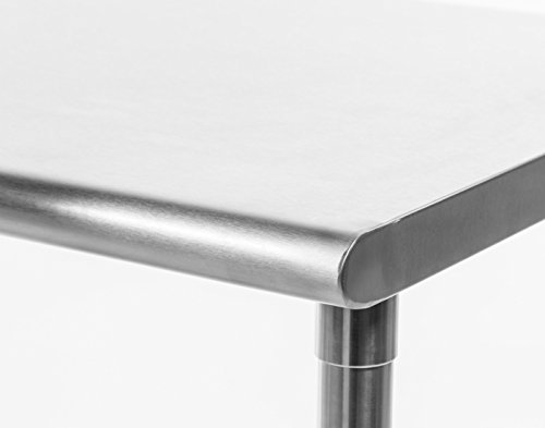 TRINITY EcoStorage NSF, 48-Inch Stainless Steel Utility Table,
