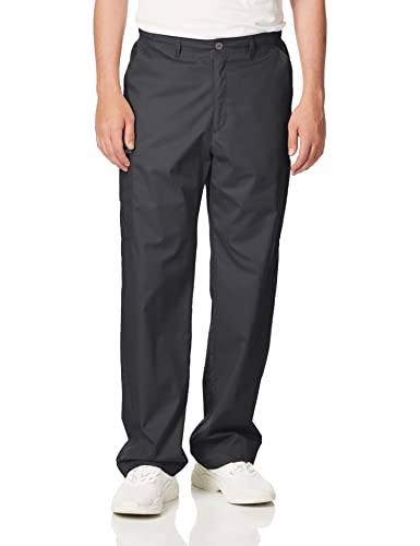 WonderWink Men's Wonderwork Cargo Pant, Pewter, Large