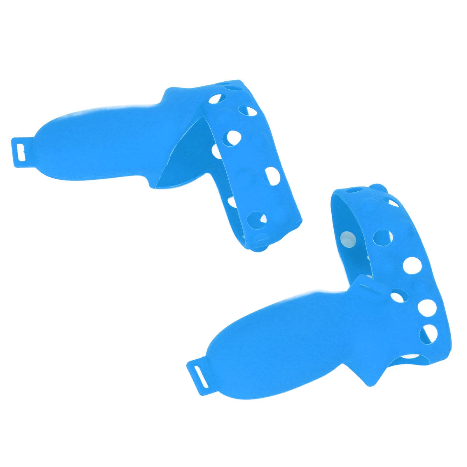 BTIHCEUOT VR Controller Handle, Adjustable Handle Protective Sleeve Sweatproof Washable Comfortable for Quest 2(Blue)