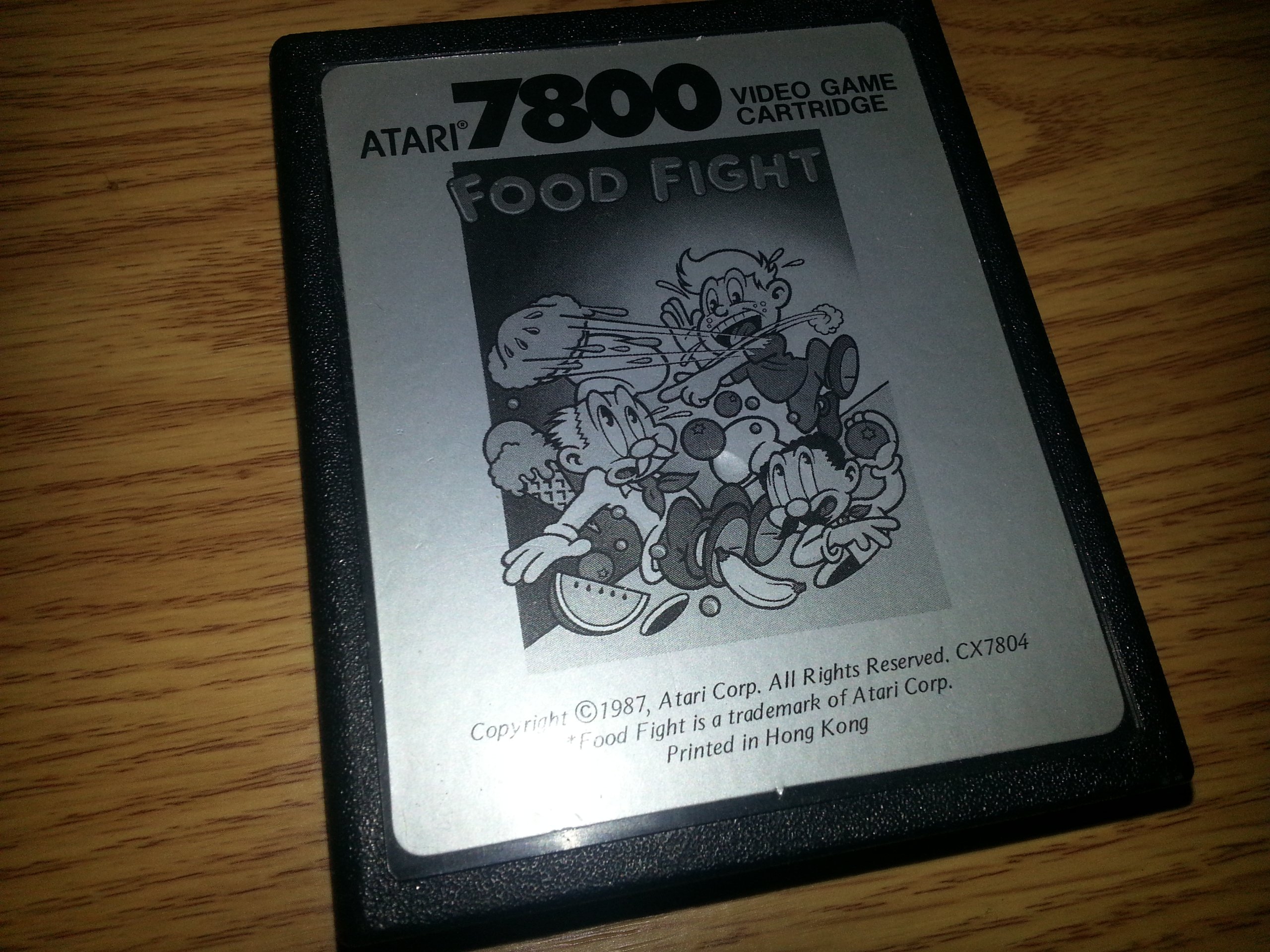Food Fight for Atari 7800