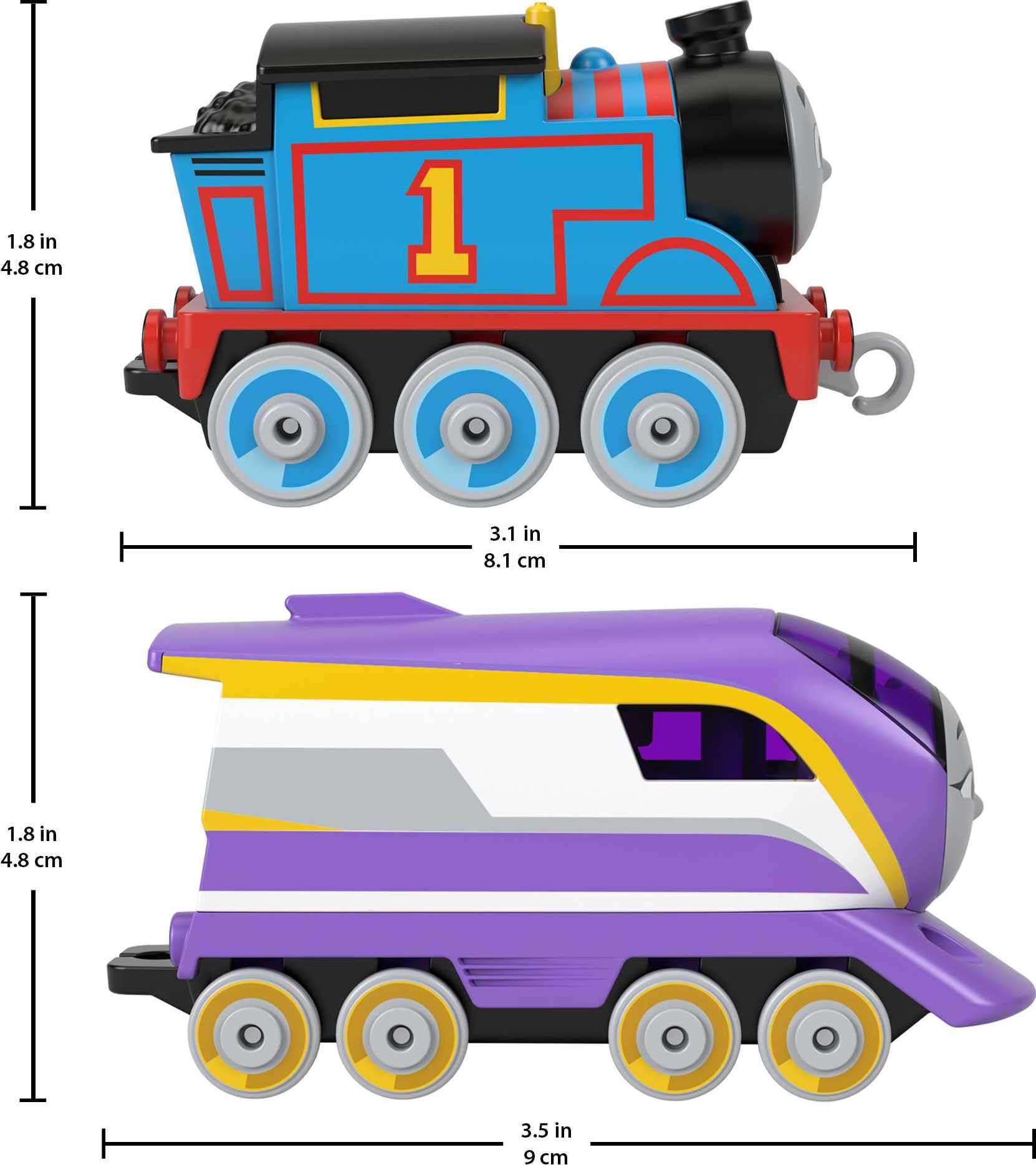 Thomas & Friends Diecast Toy Train Set Race for the Sodor Cup Track Playset with Thomas & Kana Engines for Pretend Play Kids Ages 3+ Years