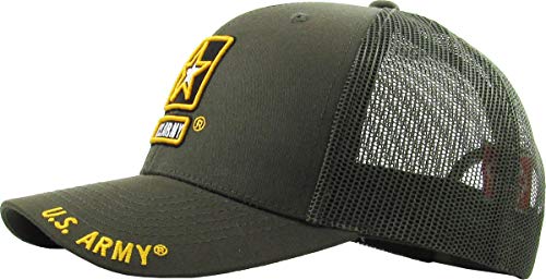 KBARMY-004 OLV US Army Officially Licensed Baseball Cap Military Vintage Adjustable Hat