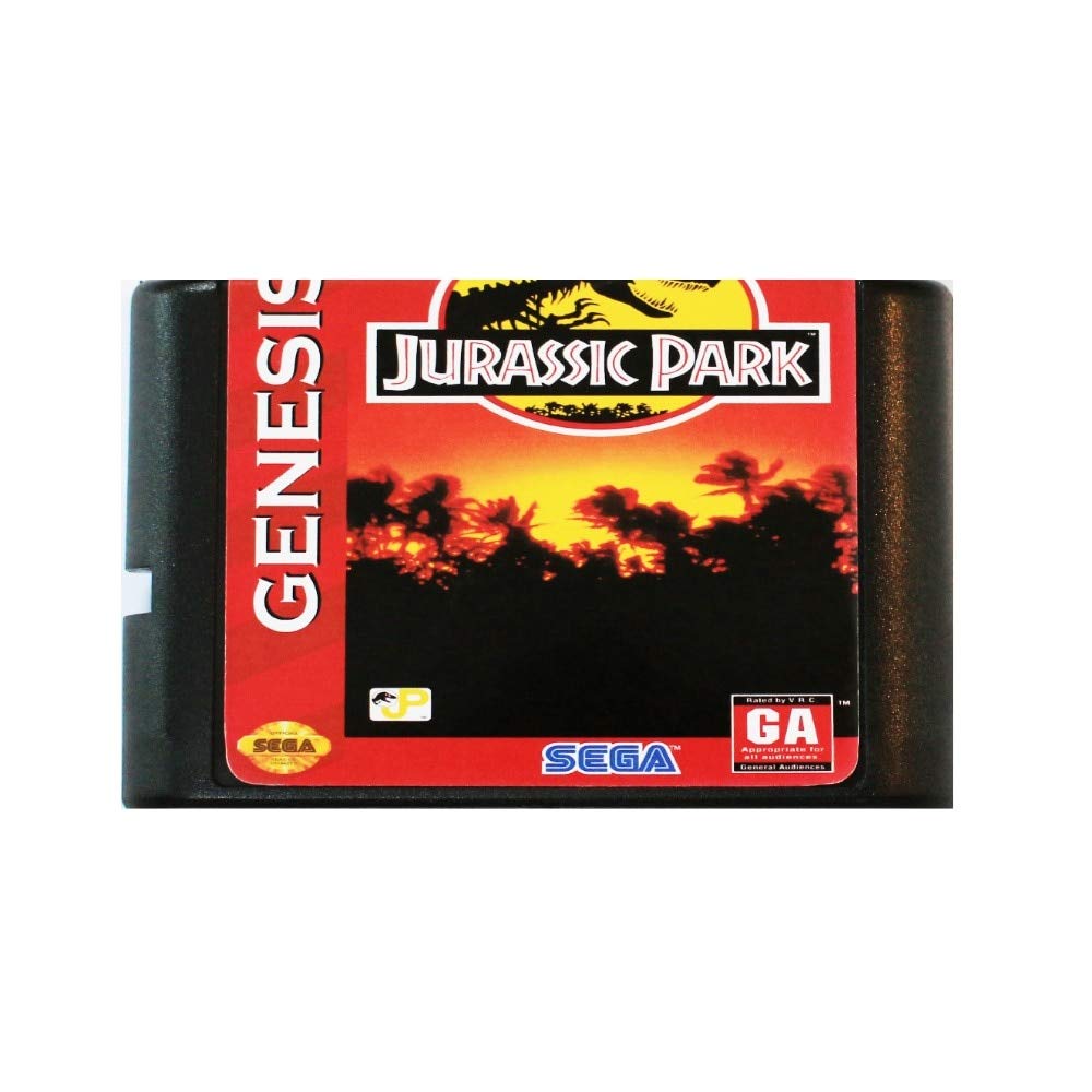 HTTHa Ltd Jurassic Park 16 Bit Md Game Card For Sega Mega Drive For Sega Genesis