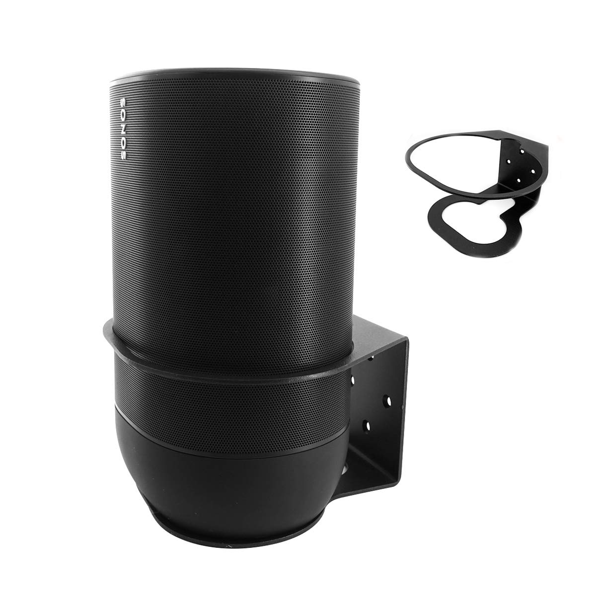 BELIEFLUO Wall Mount for Sonos Move,Sonos Move 2,Mount Speaker Securely,Convenient for Charging,Sturdy Protection,Suitable for Indoor and Outdoor Use