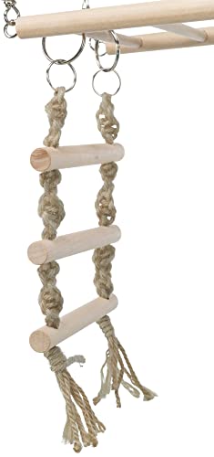 TRIXIE Small Animal Suspension Bridge, Cage Accessories, Pet Toys for Rats, Ferrets 35 x 15cm