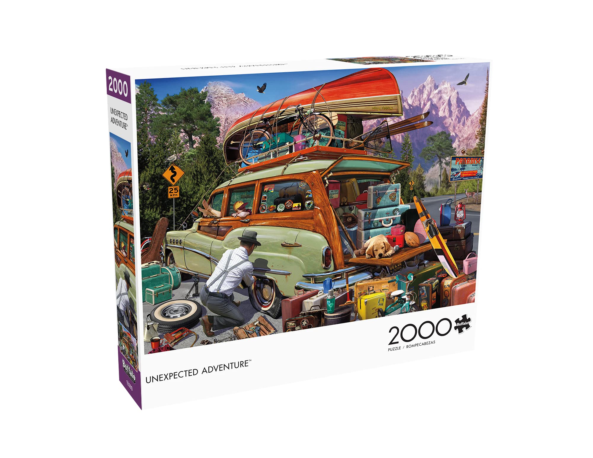 Buffalo Games - Unexpected Adventure - 2000 Piece Jigsaw Puzzle