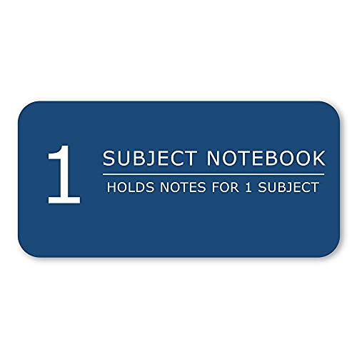 Roaring Spring One Subject Wire bound Notebook, 11″ x 8.5″ 80 Sheets Recycled Paper, College ruled, Proudly Made in USA!