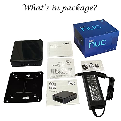 Intel NUC 11 Pro NUC11PAHi7 Panther Canyon Home & Business Mini PC Mini Desktop 11th Gen Intel® Core™ i7-1165G7 Processor 2.8 GHz – 4.7 GHz Turbo,4 core,8 Thread,12 MB Cache,28W(16G RAM,512G SSD)