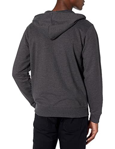 Billabong mens Classic Zip Fleece Hoody Hooded Sweatshirt, Black Texture, Large US