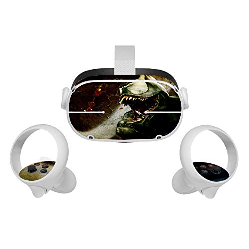Black Spider Movie Oculus Quest 2 Skin VR 2 Skins Headsets and Controllers Sticker Protective Decal Accessories