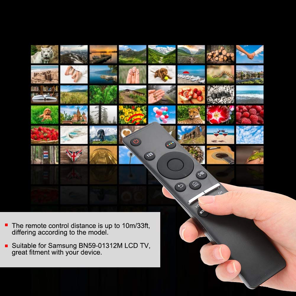 Ueohitsct Smart LCD Television Remote Controller Replacement for Samsung BN59-01312M
