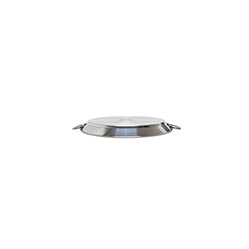 Garcima 17-Inch Carbon Steel Paella Pan, 42cm