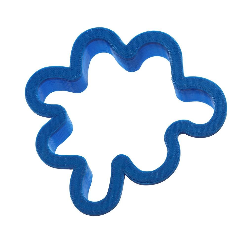 CookieCutterCom Brand Paint Splatter Cookie Cutter 3.5 Inch - Hand Made in the USA