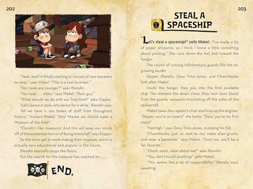 Gravity Falls:: Dipper and Mabel and the Curse of the Time Pirates' Treasure!: A Select Your Own Choose-Venture!