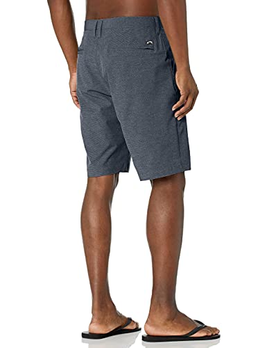 Billabong Men Classic 4-Way Stretch Quick Dry Hybrid Short, 21 Inch Outseam, Navy, 33