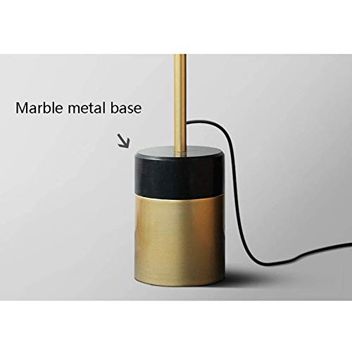 Floor Lamp Standing Lamp Modern Reading Floor Lamp Crafts LED Floor Lamps with Adjustable Neck LED Floor Task Light for Living Room,Bed Room,Office,Black/Brass Gold Modern Standing Lamp Retro floor la