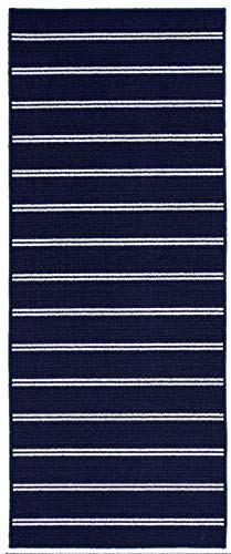 Garland Rug Avery Area Rug, 2-Feet by 5-Feet, Navy