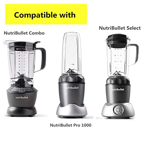 Joyparts Replacement Parts cup with To-Go Lid ,Compatible with NutriBullet Blender Combo NutriBullet Pro 1000 and NutriBullet Select 2.0 (32oz)