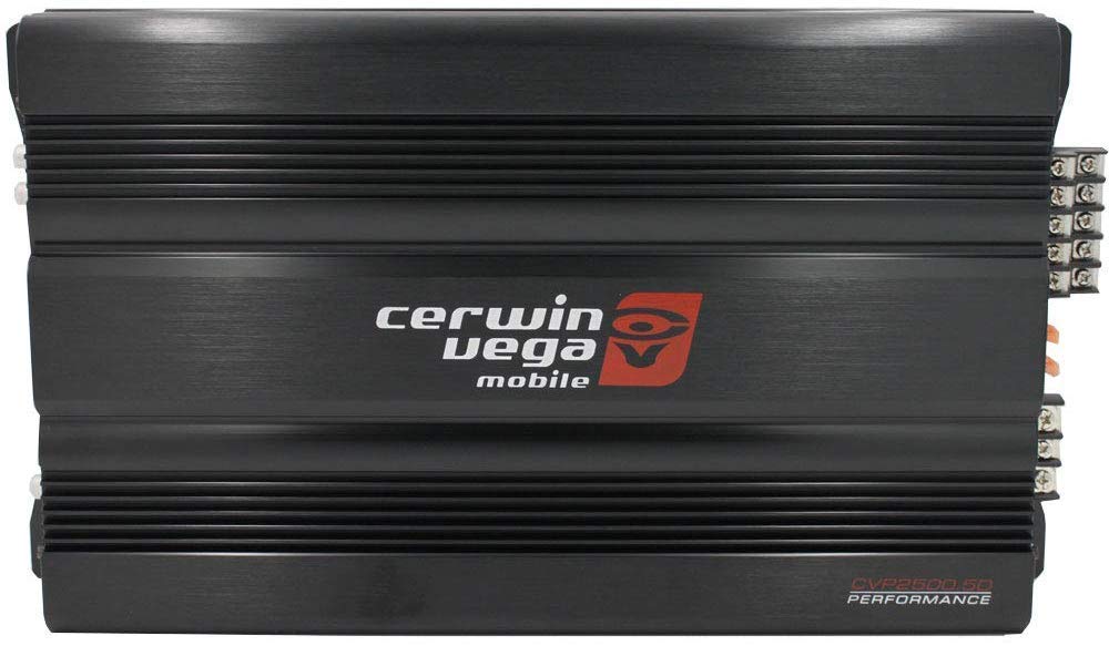 CERWIN Vega CVP2500.5D CVP Series 5-Channel Class-D Amplifier (1100W Rms) (Renewed)