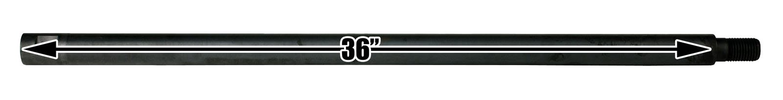 Steel Dragon Tools 36" Core Drill Bit Shaft Extension Rod for Core Drilling Rig