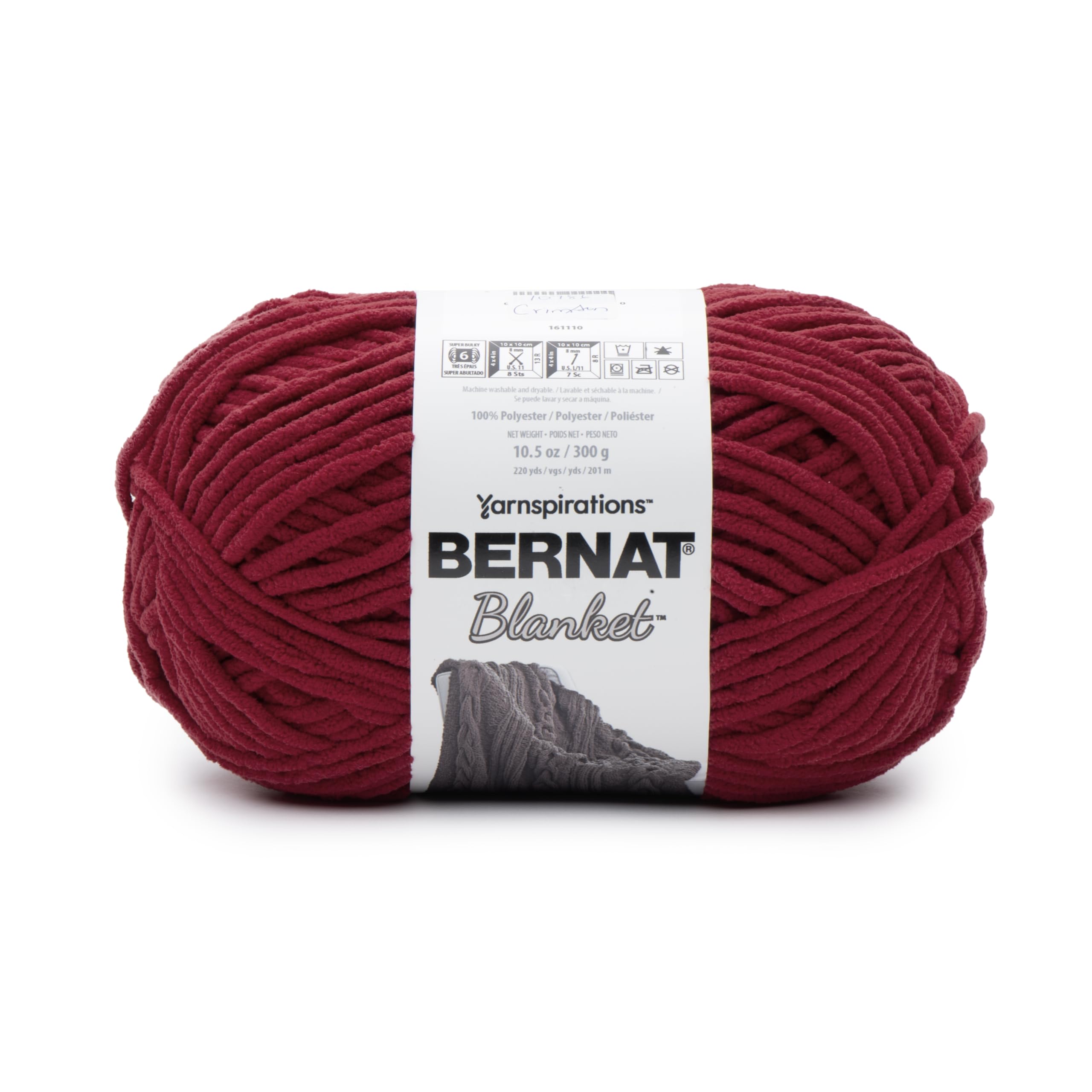 BERNAT BLANKET BB, CRIMSON