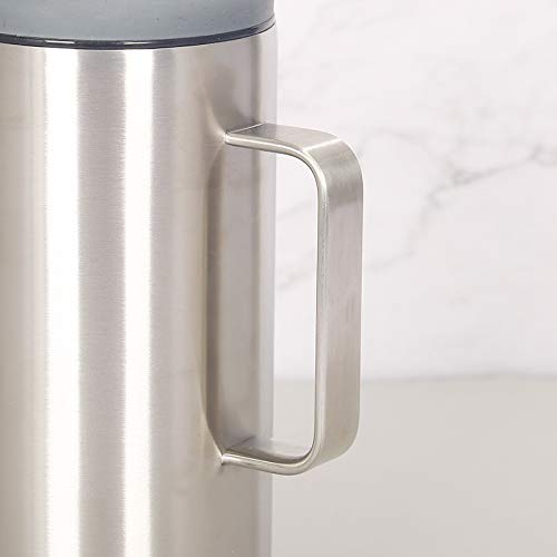 Gteller 40oz stainless steel cooler, double walled vacuum insulated bottle holder&keeper (Black)