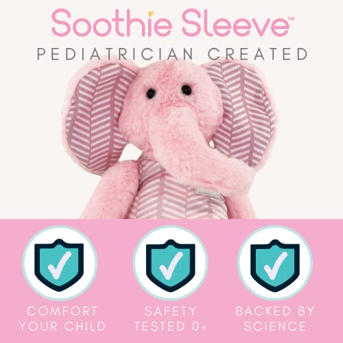 Soothie Sleeve, a Pediatrician Designed Plush, Uses a Parent's Scent to Soothe Baby or Child (Gift Box w/Board Book, Safety Tested for 0+), Bundle