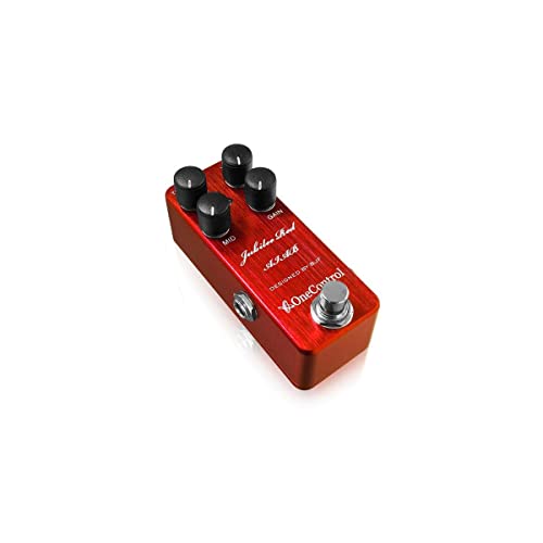 BJF Series FX Jubilee Red Amp-In-A-Box Distortion Pedal