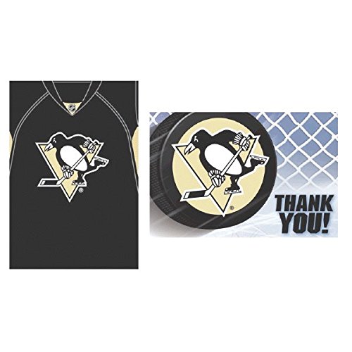 Pittsburgh Penguins Collection Party Invitations & Thank You Card Set