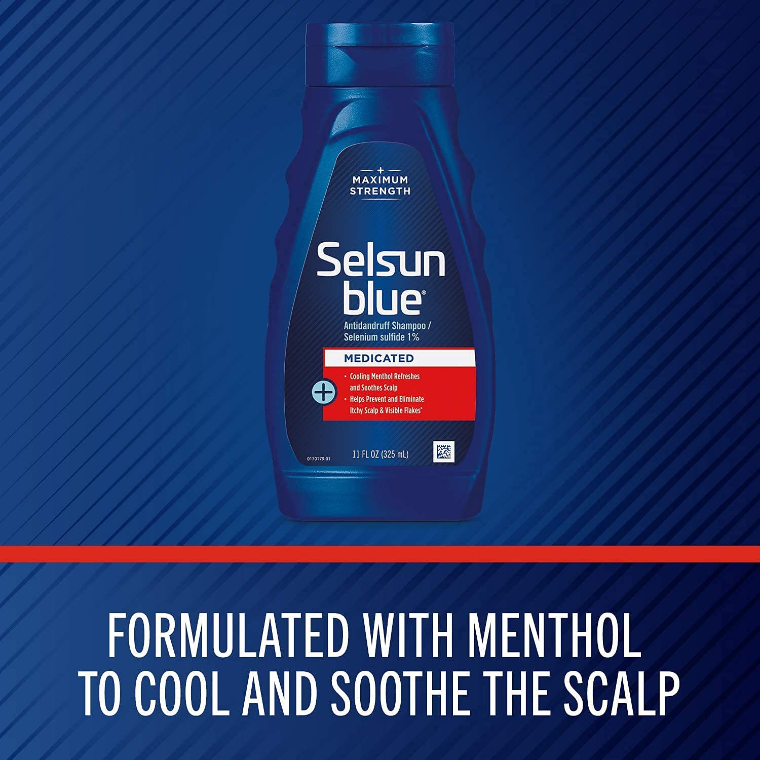 Selsun Blue Dandruff Shampoo Medicated -- 11 fl oz