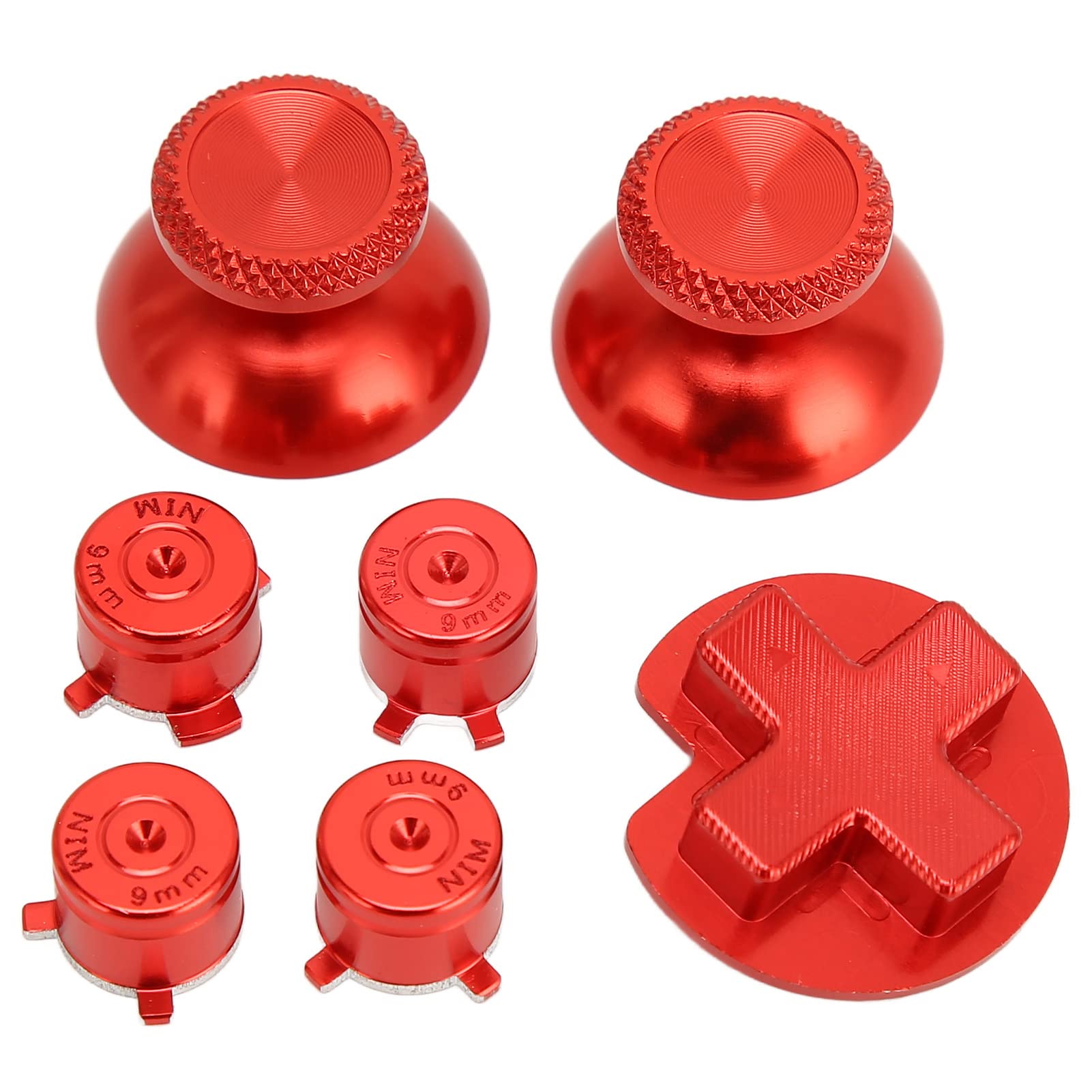 Buttons Replacement for Switch Pro Controller, D Pad ABXY Cross Aluminum Alloy Buttons Replacement