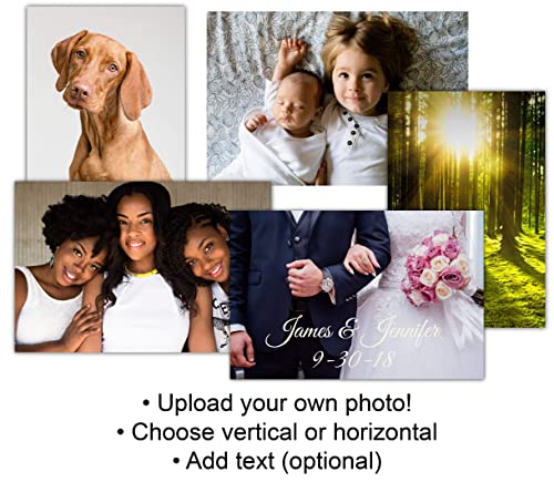 Custom Fridge Magnet 2x3 Inch or 2.5x2.5 Inch Personalized with Photo, Logo and Text Travel Gift Souvenir Photo Magnet (1)