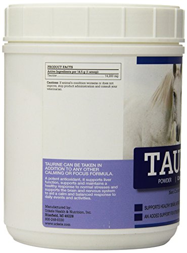 Uckele Taurine Horse Supplement - Calmative Support Formula for Horses - Equine Vitamin & Mineral Supplement - 2 pound (lb)