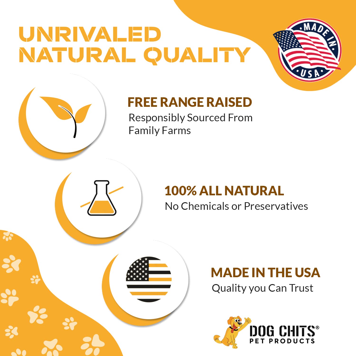 Dog Chits Lamb Lung Fillets Dog and Puppy Treats - Made in USA - Easy to Break - Slices - Random Shape - All Natural - Great for Training - High Protein - Low Fat - Large 10 oz. Bag