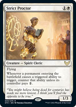 Magic: The Gathering - Strict Proctor - Strixhaven: School of Mages