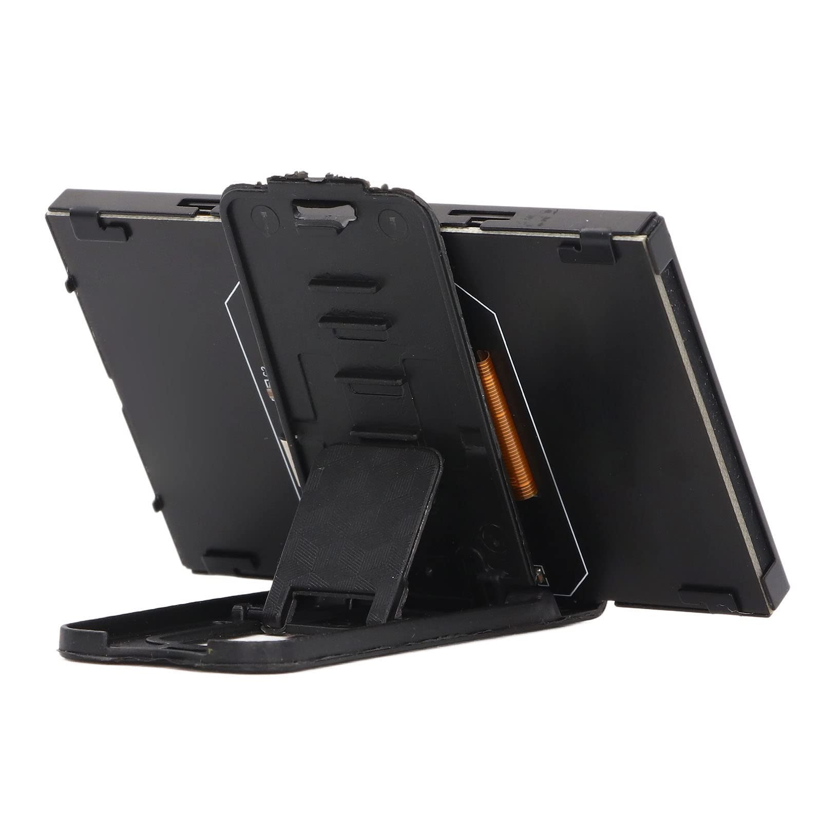 CUEI Portable Monitor for Laptop, 3.5in 360°Rotation Stepless Brightness Adjustment Auto Screen Off Laptop Screen Extender