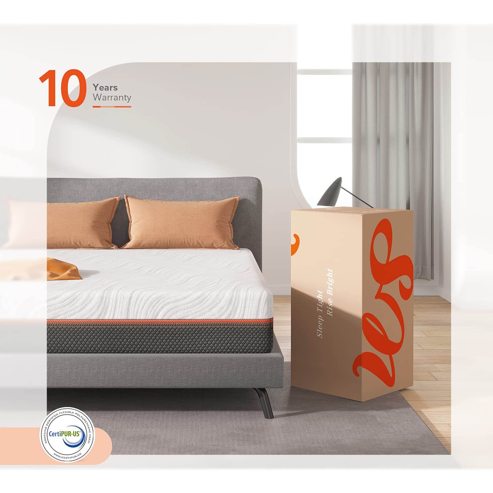 Full Size Mattress, Sweetnight 12” Hybrid Mattress with Gel Memory Foam & Pocket Innerspring for Cool Sleep & Edge Support, Bed Mattress with Moisture Wicking Adaptive Cover, Medium Firm, Full Size