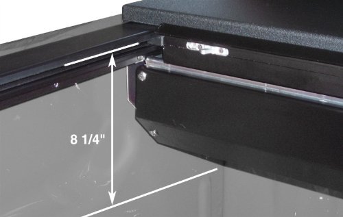 Roll N Lock M-Series Retractable Truck Bed Tonneau Cover | LG449M | Fits 2009 - 2018, 2019 - 2020 Classic Dodge Ram 1500/2500/3500 8' 2" Bed (98.3")