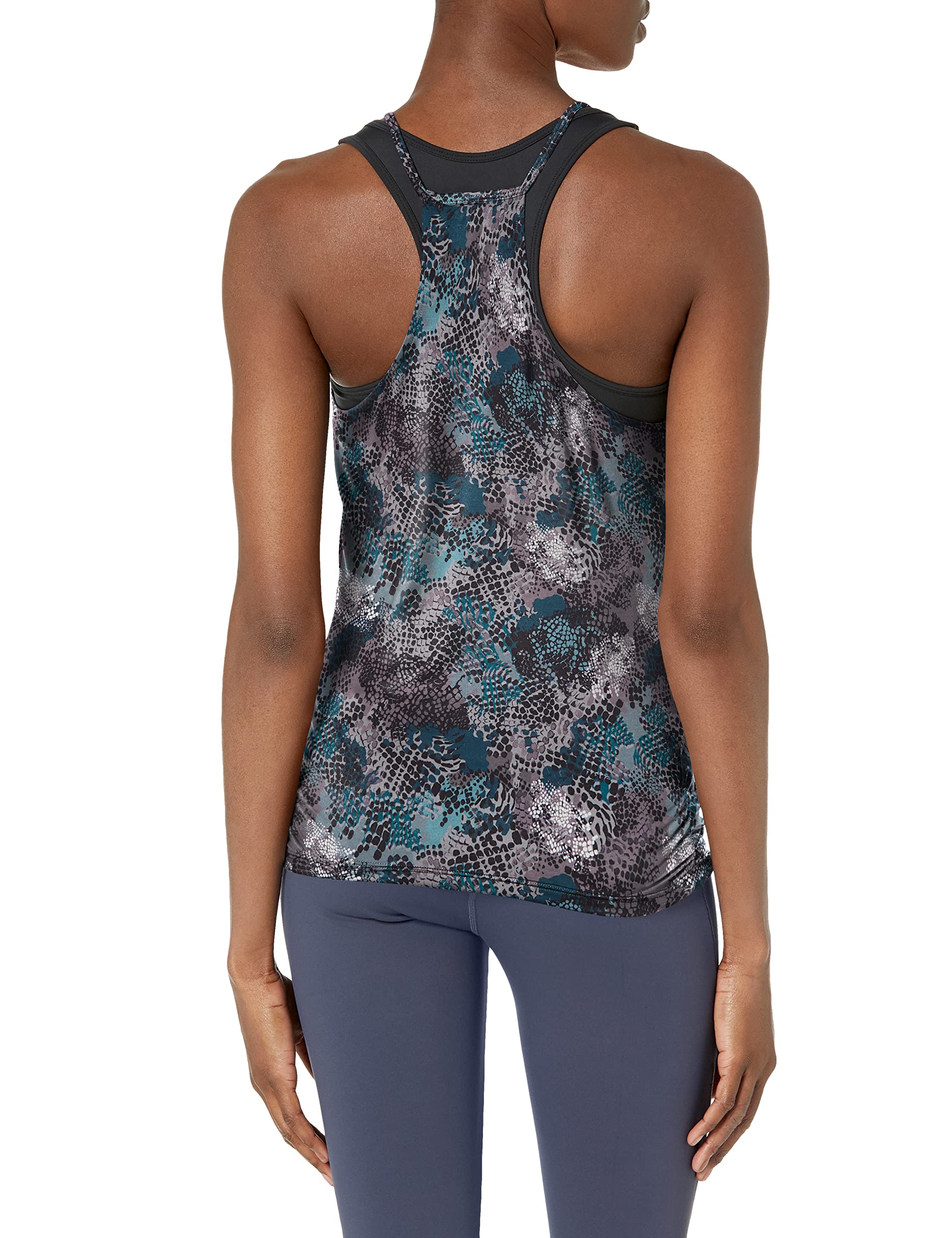 Spalding Women's Active Shirred Side Tank Top, Regular and Plus Size