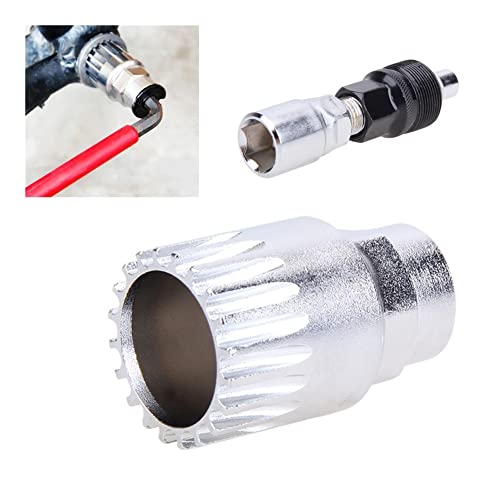 Bike Bottom Bracket Tool Bicycle Bike Mountain Repair Tools Puller Crank Wheel Extractor Bottom Bracket Cycling Crankset Pedal Remover MTB Accessories Bicycle Bottom Bracket Removal Tool (Color : A)