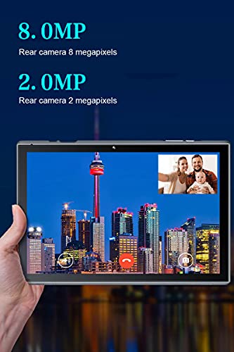 ZZB Tablet 10 Inch Android Tablets, 32GB ROM 512GB Expand,6000mah Battery, Quad-Core Processor 2GB RAM Tableta, 8MP Camera WiFi 10.1'' IPS HD Touch Screen Android 11 Tablet.