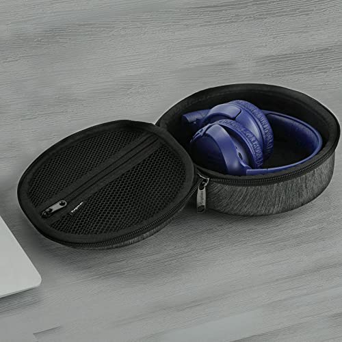 Kingshion Hard Headphone Case Compatible with Skullcandy Crusher Evo, Crusher ANC, Crusher 360, Hesh3 Wireless, Travel Carrying Bag for Venue Wireless ANC (Dark Grey)