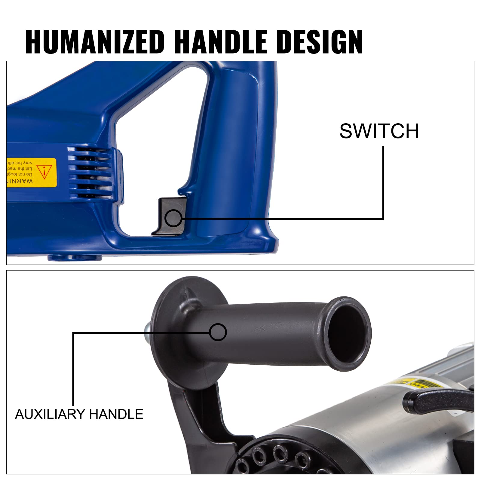 VEVOR Electric Hydraulic Rebar Bender, 1.2KW 0.9inch 22mm Hand Held Rebar Bender 110V Portable Electric Rebar Bender, within 5s