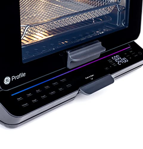 GE Profile Smart Oven with No Preheat ӏ 11-in-1 Countertop Oven ӏ Large-Capacity Countertop Oven ӏ Black